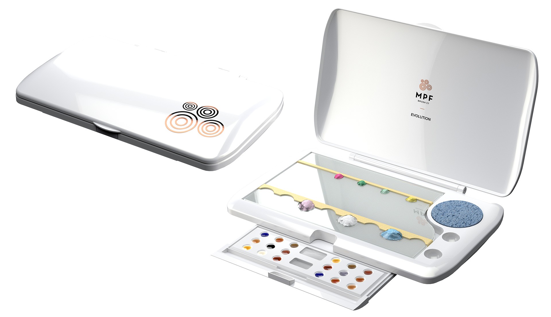 Cauti Paleta Mixare Ceramica, EVOLUTION MASTER CERAMIC PALETTE White ...